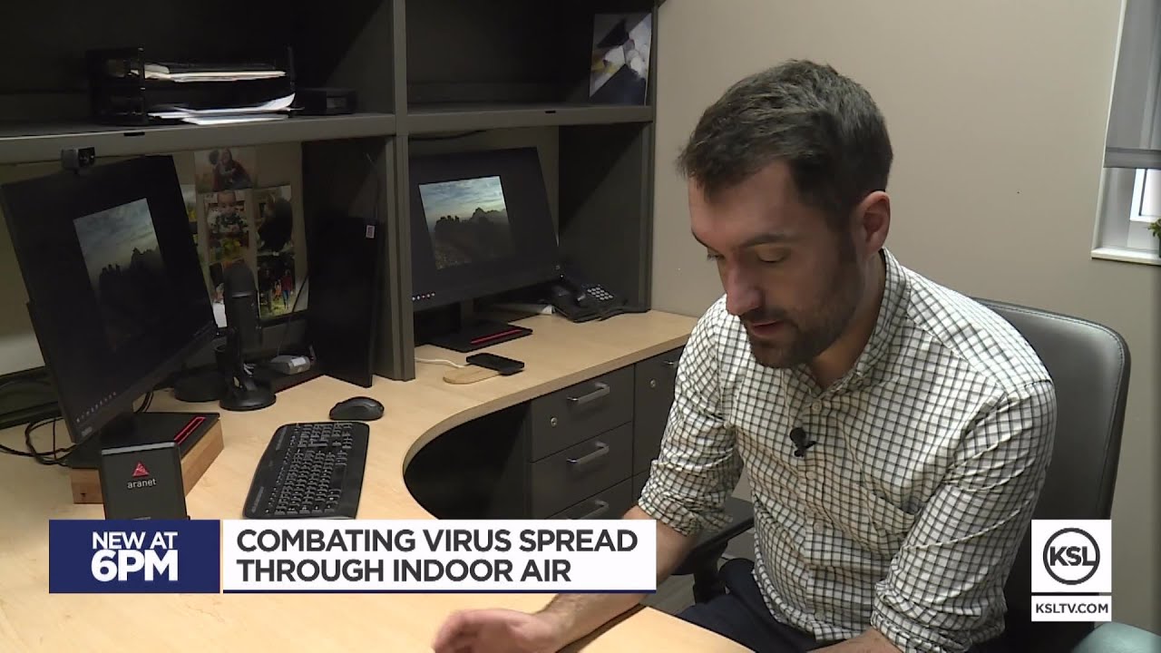 A professor works to combat virus spread through indoor air - YouTube