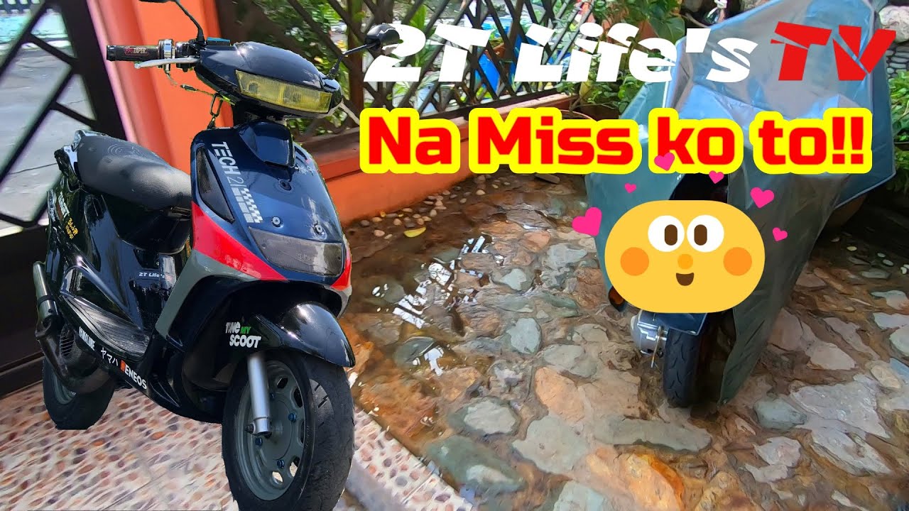 YAMAHA TARGET 90 | WARM UP RIDE | EP28 - Motovlog | 2T Life's TV - YouTube