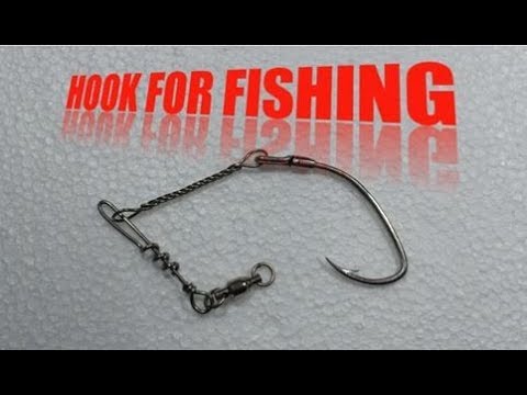 How to fishing hook-Catfishing with hand-forged fish Easy hooks ...