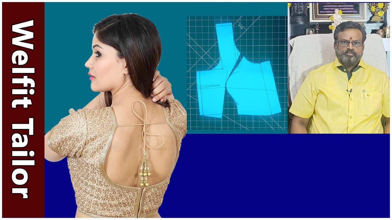 Princess Blouse Cutting Detailly Explain In Tamil Welfit Tailor Youtube