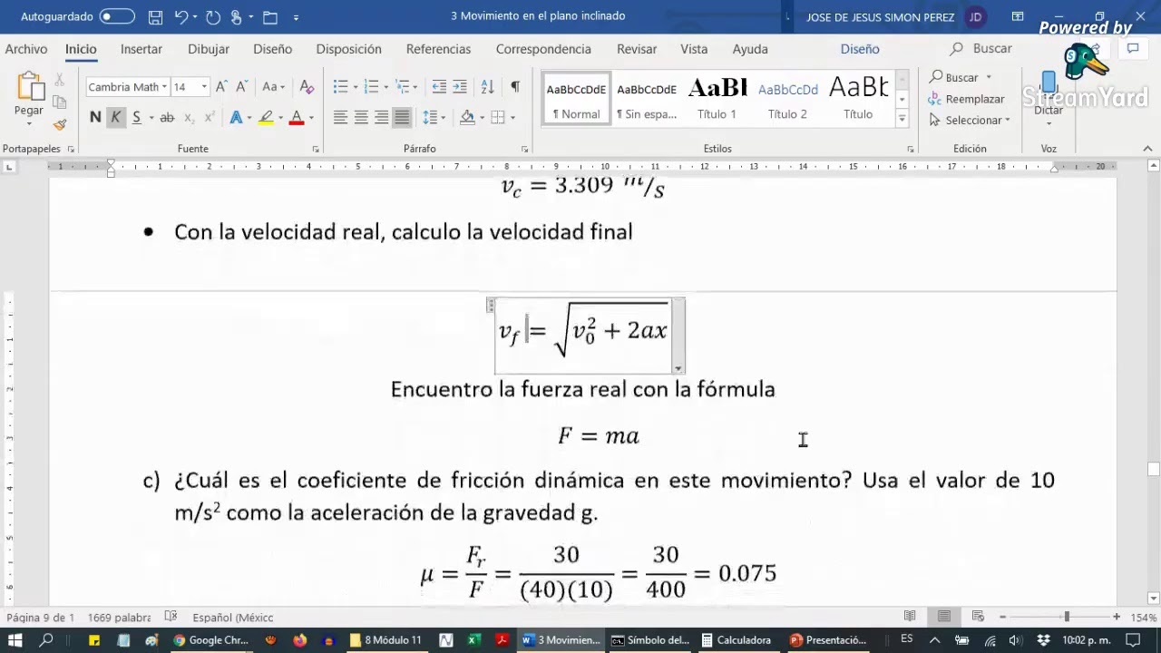 Módulo 19 Actividades Integradoras Semanas 2 (Parte 1, actividad 3 ...