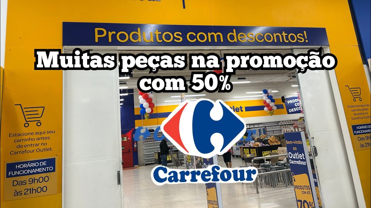 MUITOS PRODUTOS NA OFERTA IMPERDÍVEL NO CARREFOUR OUTLET. - YouTube