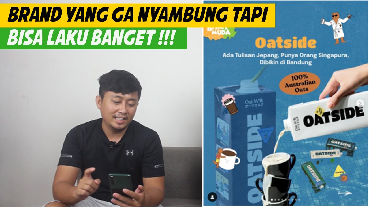 BRAND OATSIDE SAINGAN SUSU SAPI, LOGO BERUANG, IKLAN NAGA - YouTube