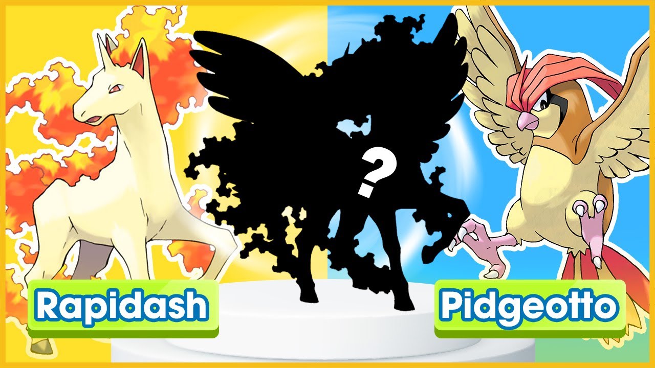 Pokemon Fusion | Rapidash + Pidgeotto | pokemon infinite fusion ...