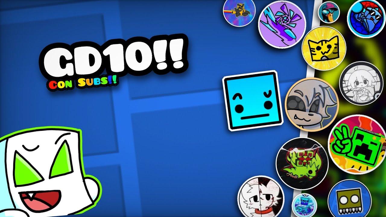 Completando "GD10" Con Suscriptores!! | Geometry Dash 2.2 - YouTube