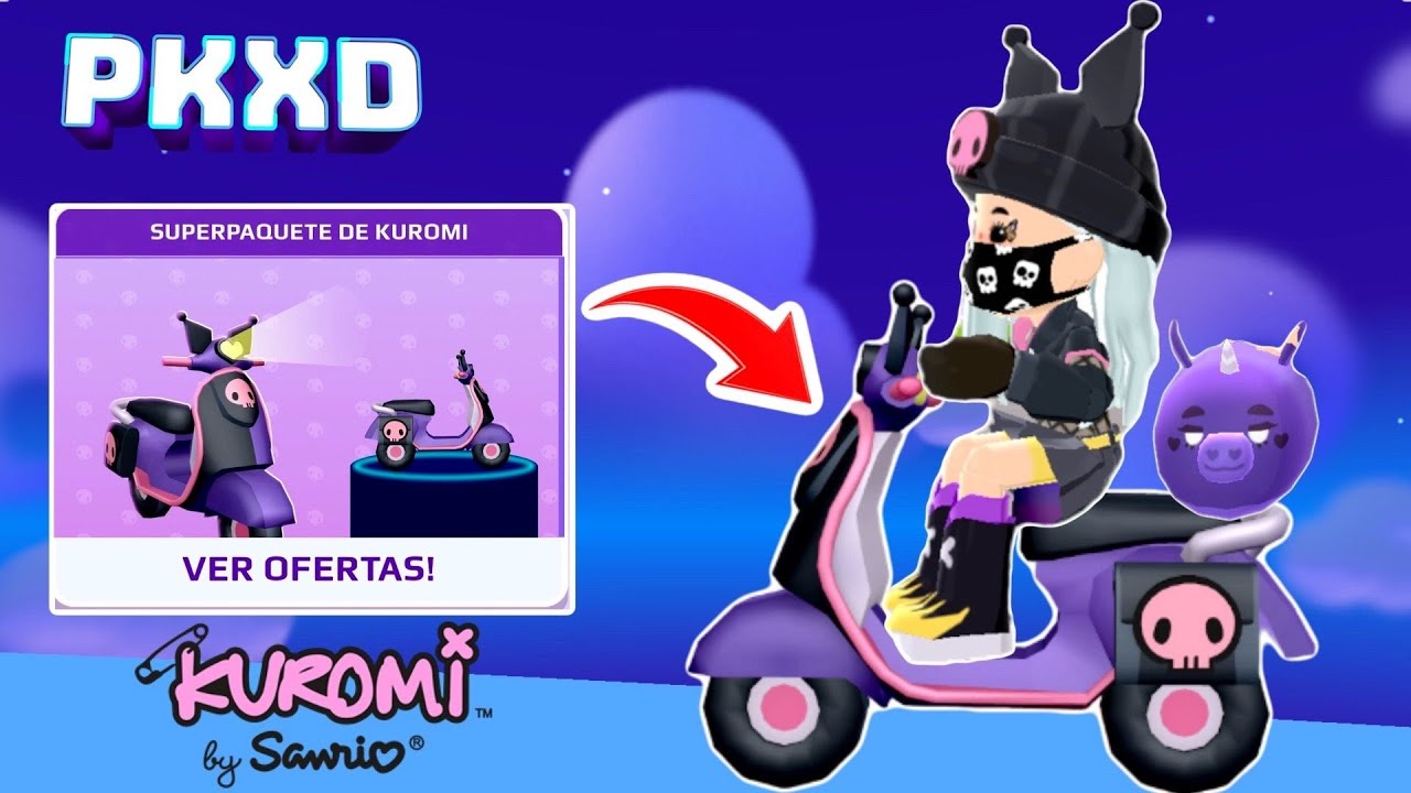 MOTOCICLETA EXCLUSIVA DE KUROMI + MASCOTA EN PKXD ESTAN POR LLEGAR ...