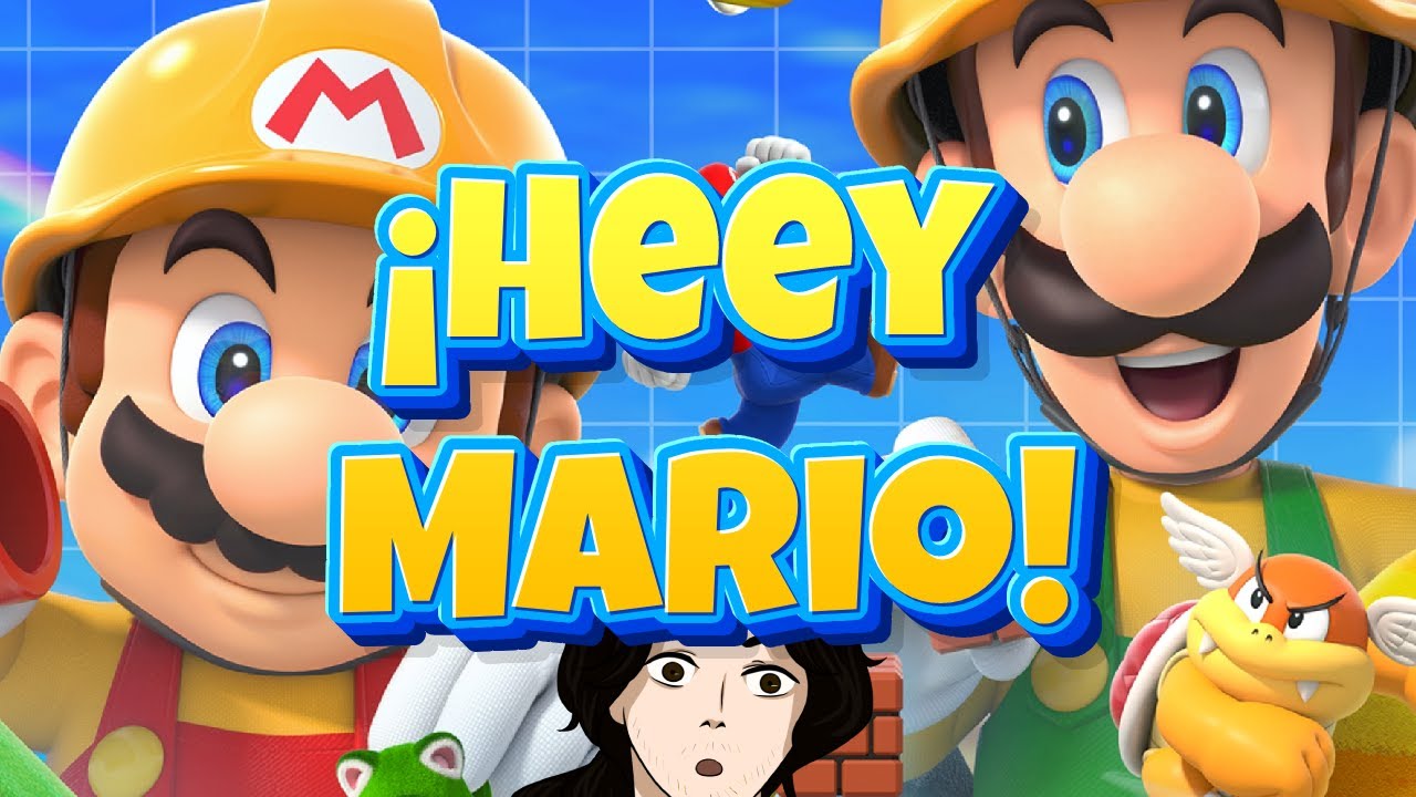 Oh No... ¡HeeyMario! (Primera Vez Jugando Mario Maker 2) - YouTube