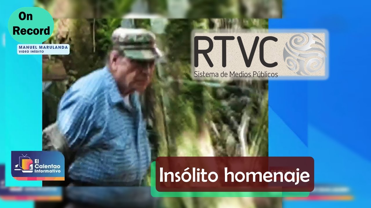 Dura CRÍTICA a RTVC Por Celebrar a Tirofijo - YouTube