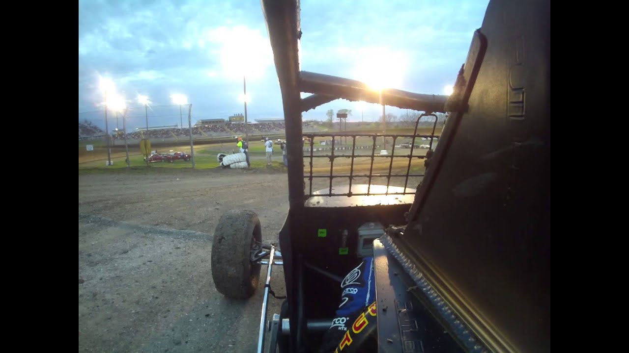 Tony Rost USAC Wingless Sprint Car Qualifying @ Eagle Raceway - first ...