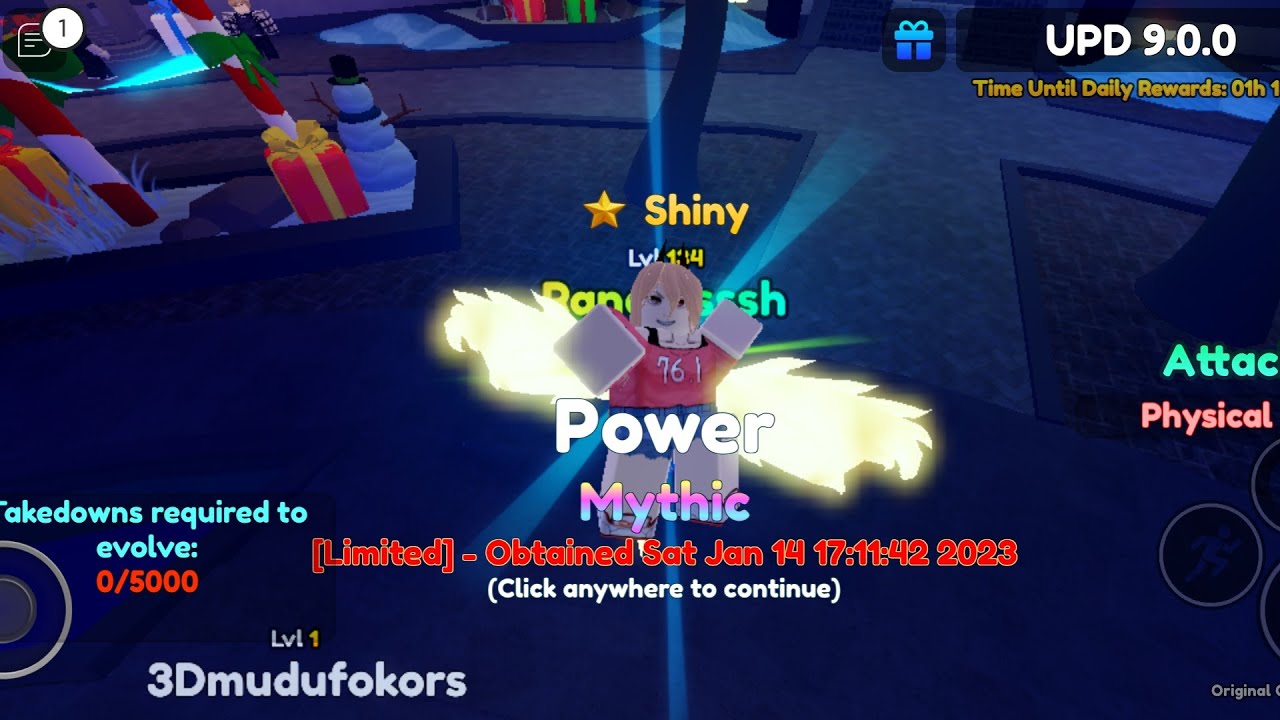 (Update 9) Getting Shiny Power in Anime Adventures - YouTube