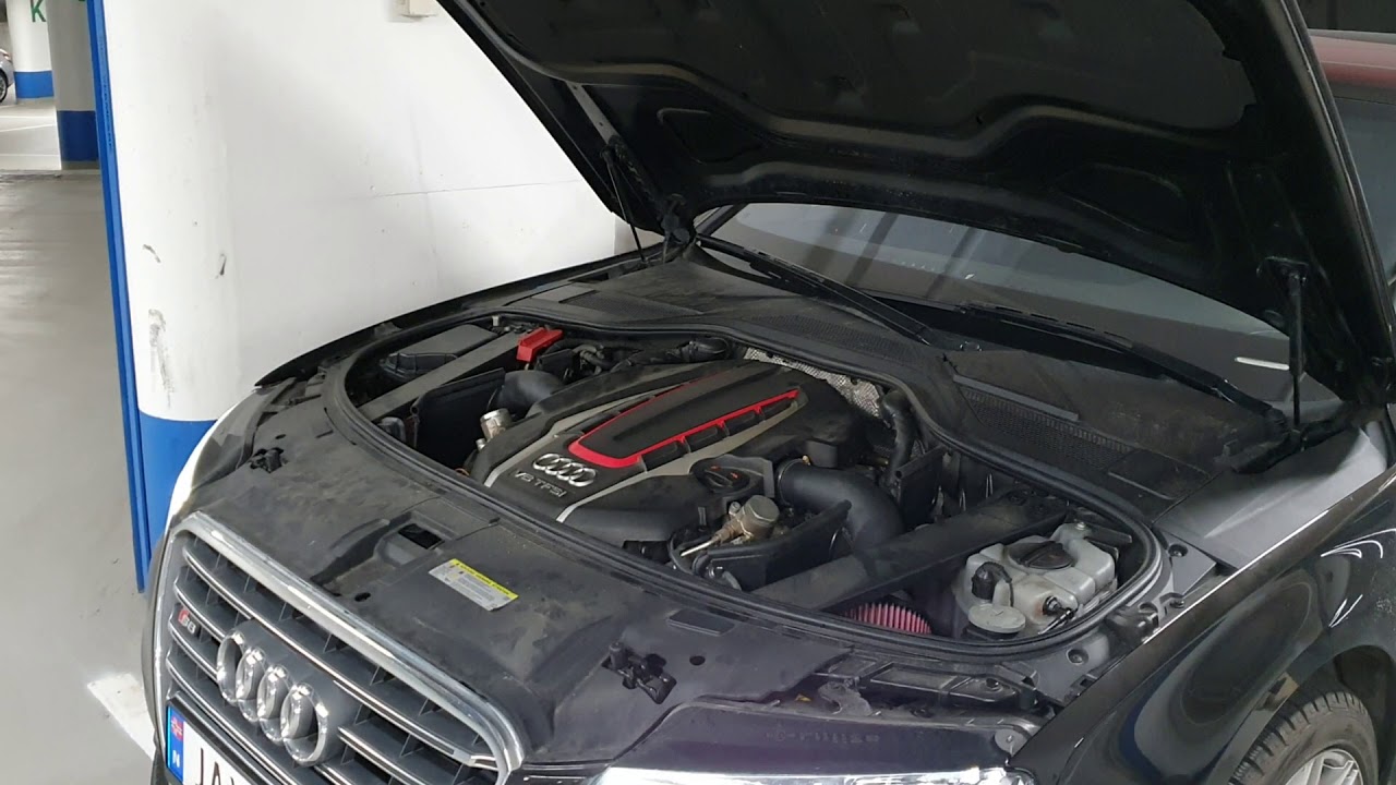 Roc-Euro intake Audi S8 stage 2 - YouTube