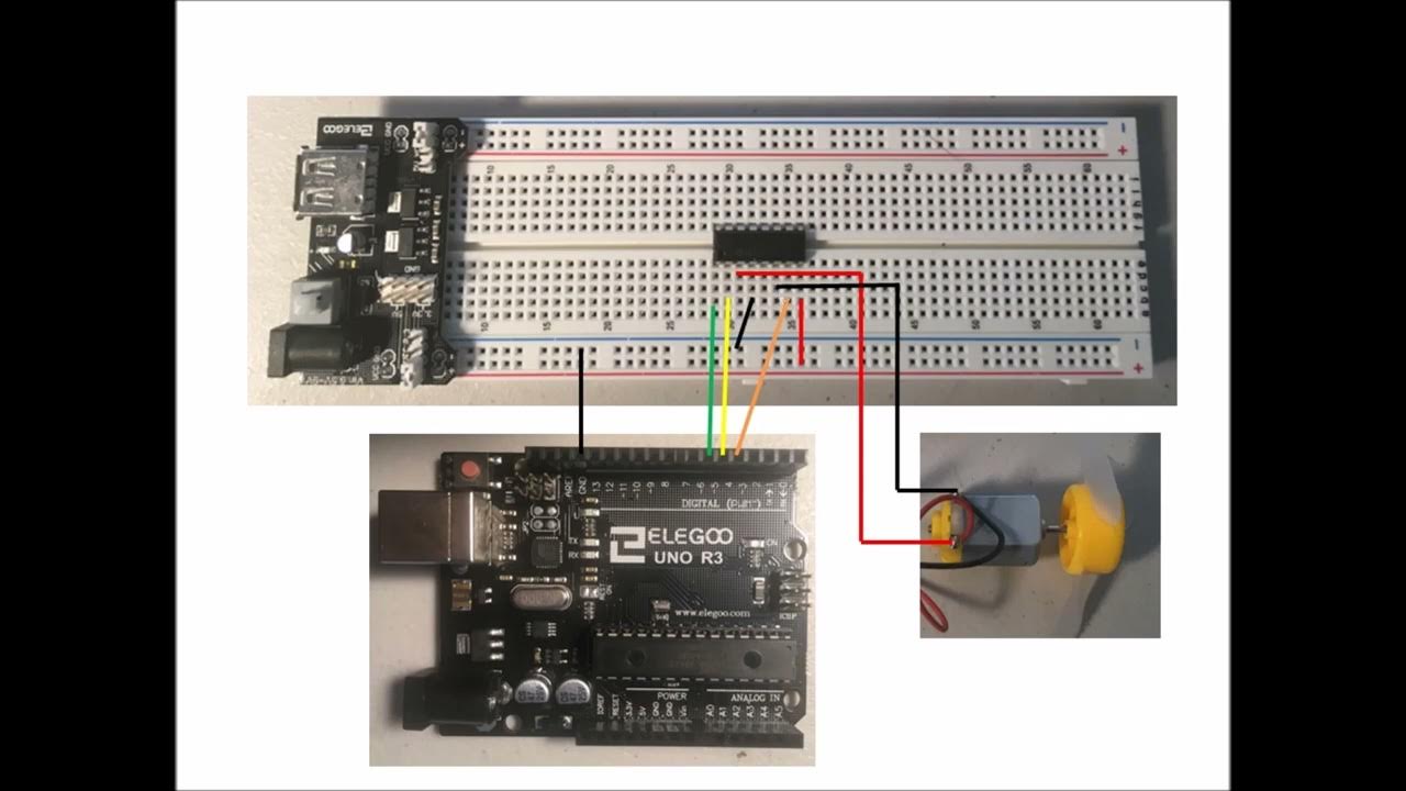 Arduino Introduction Lesson21 DC Motors - YouTube