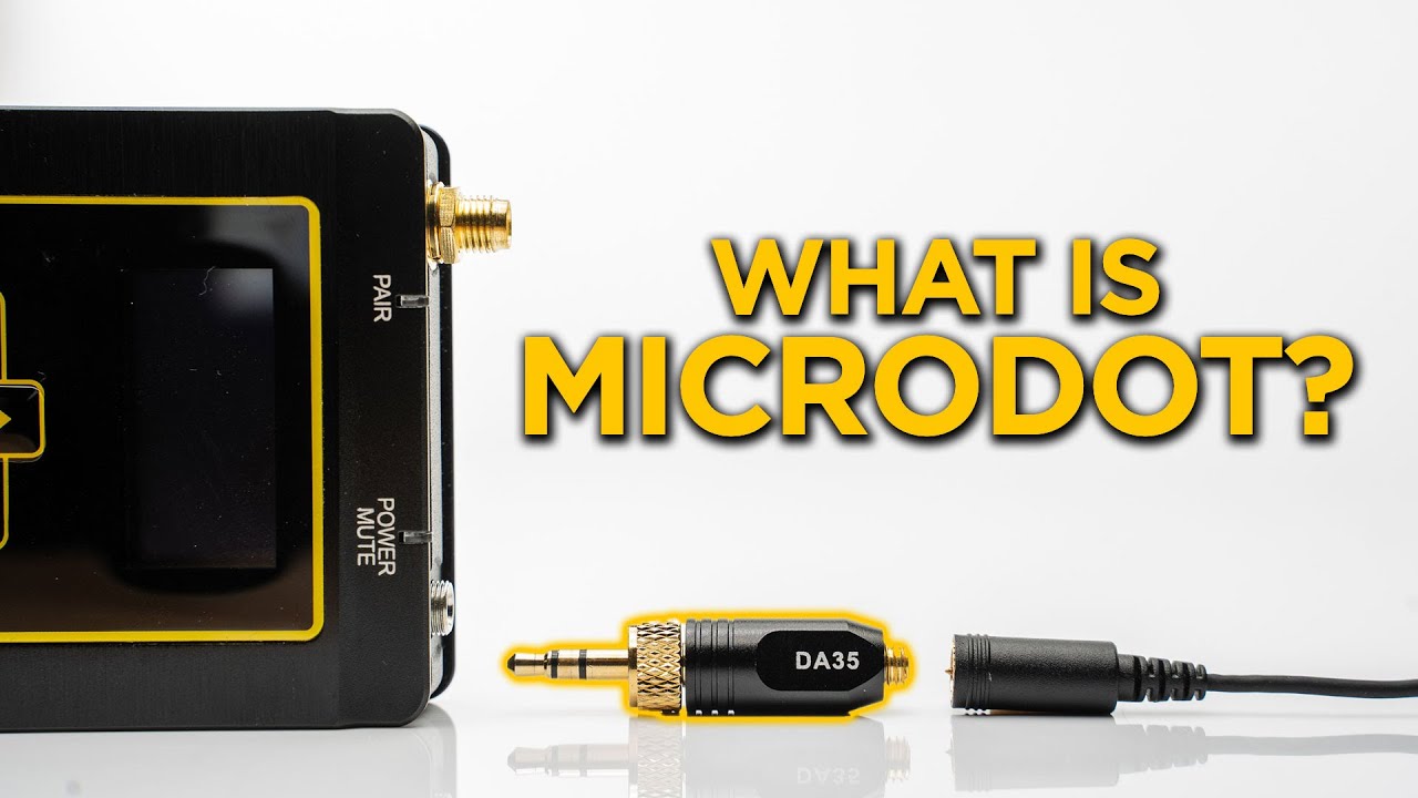 What is Microdot? | How To Get the Most Out of Your Lavaliers - YouTube
