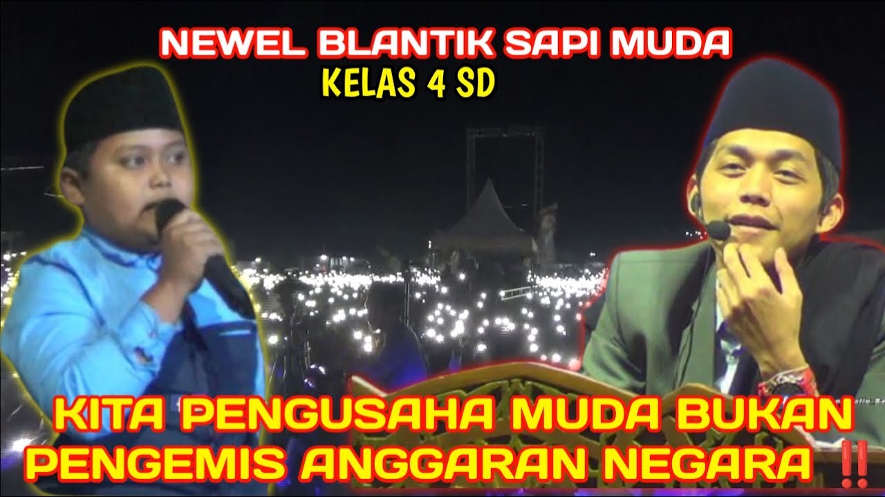 GUS IQDAM KETEMU NEWEL SI BLANTIK SAPI MUDA // 23 08 2024 // RINGINREJO ...