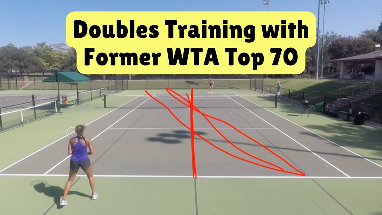 Doubles Training with Former WTA Top 70 | #tennis #doubles - YouTube