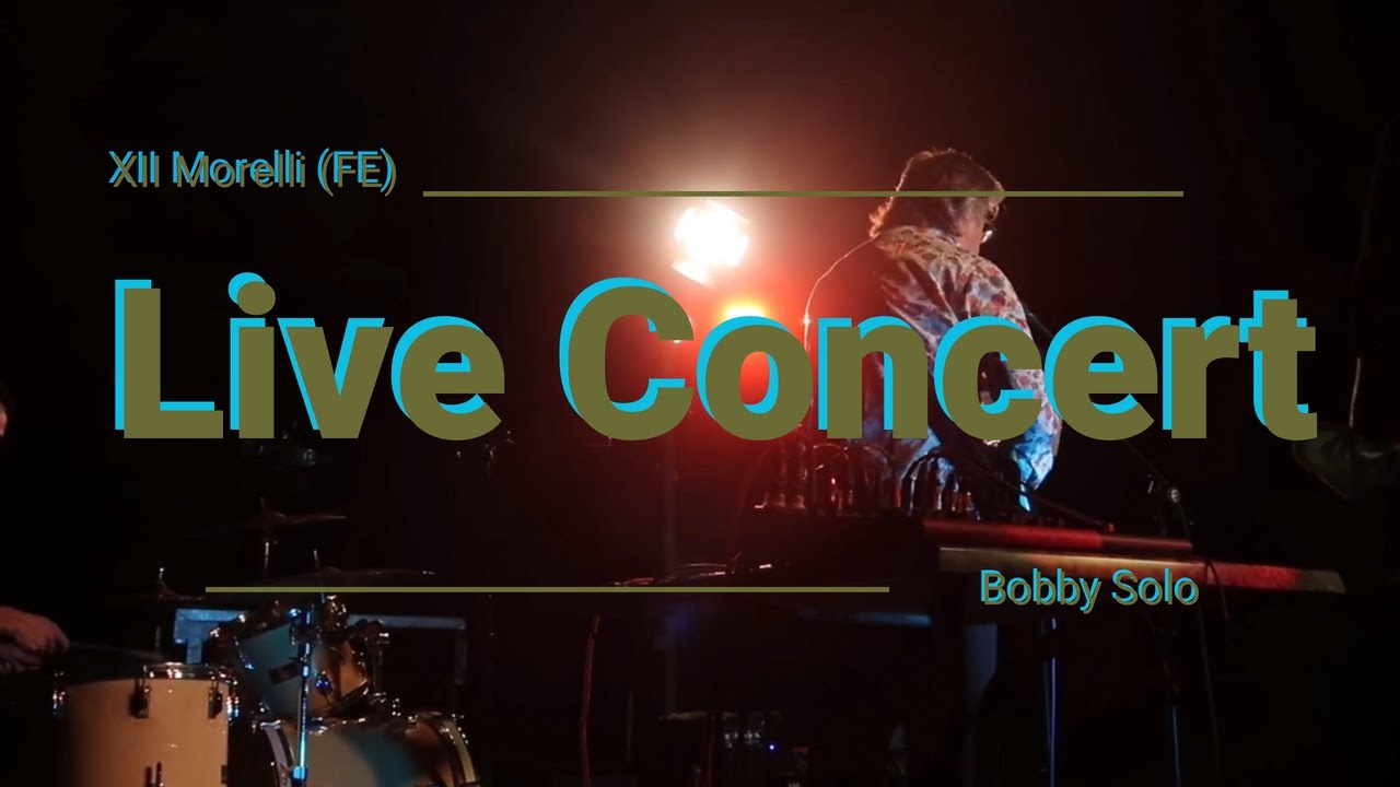 Bobby Solo - Ferrara - YouTube