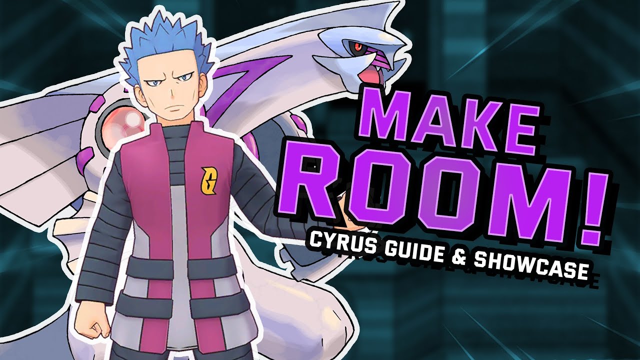 Incredible F2P Striker! EX Cyrus & Palkia Showcase | Pokemon Masters EX ...