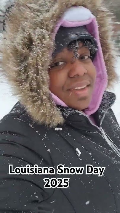 Louisiana Snow Day ️ - YouTube
