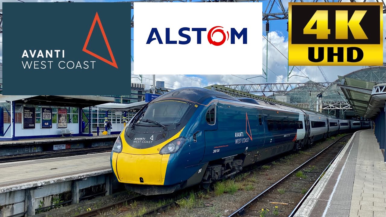 [Avanti West Coast: Manchester to London Euston] Alstom British Rail ...