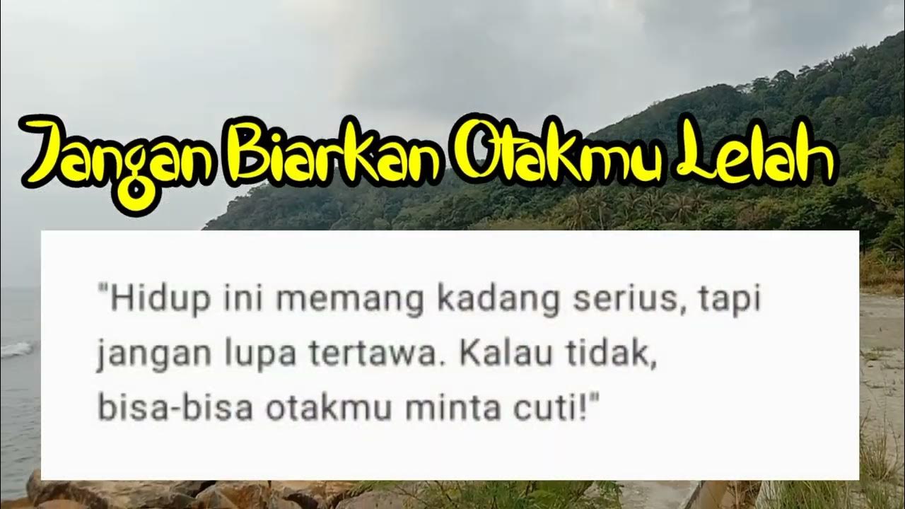 tertawalah selama tertawa itu gratis - YouTube