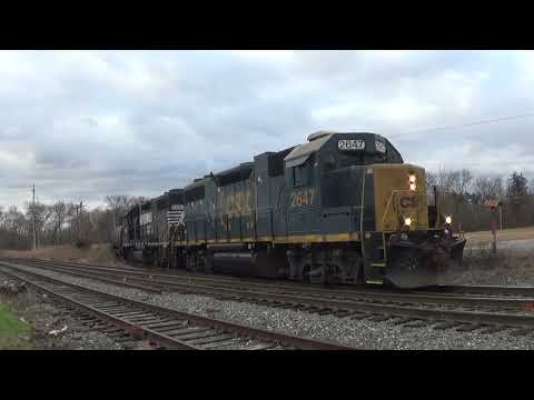 PA-10 with CSXT 2647 - 2/2/24 - YouTube