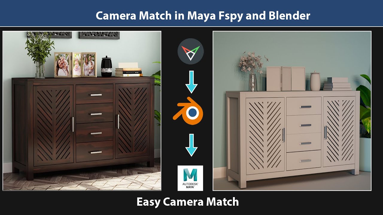 Perfect Camera Match in Autodesk Maya with fSpy and Blender # ...