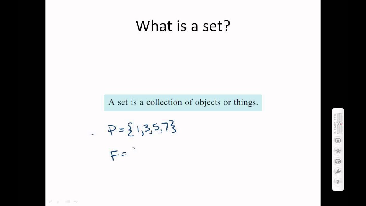 Number Sets and Set Notation - YouTube