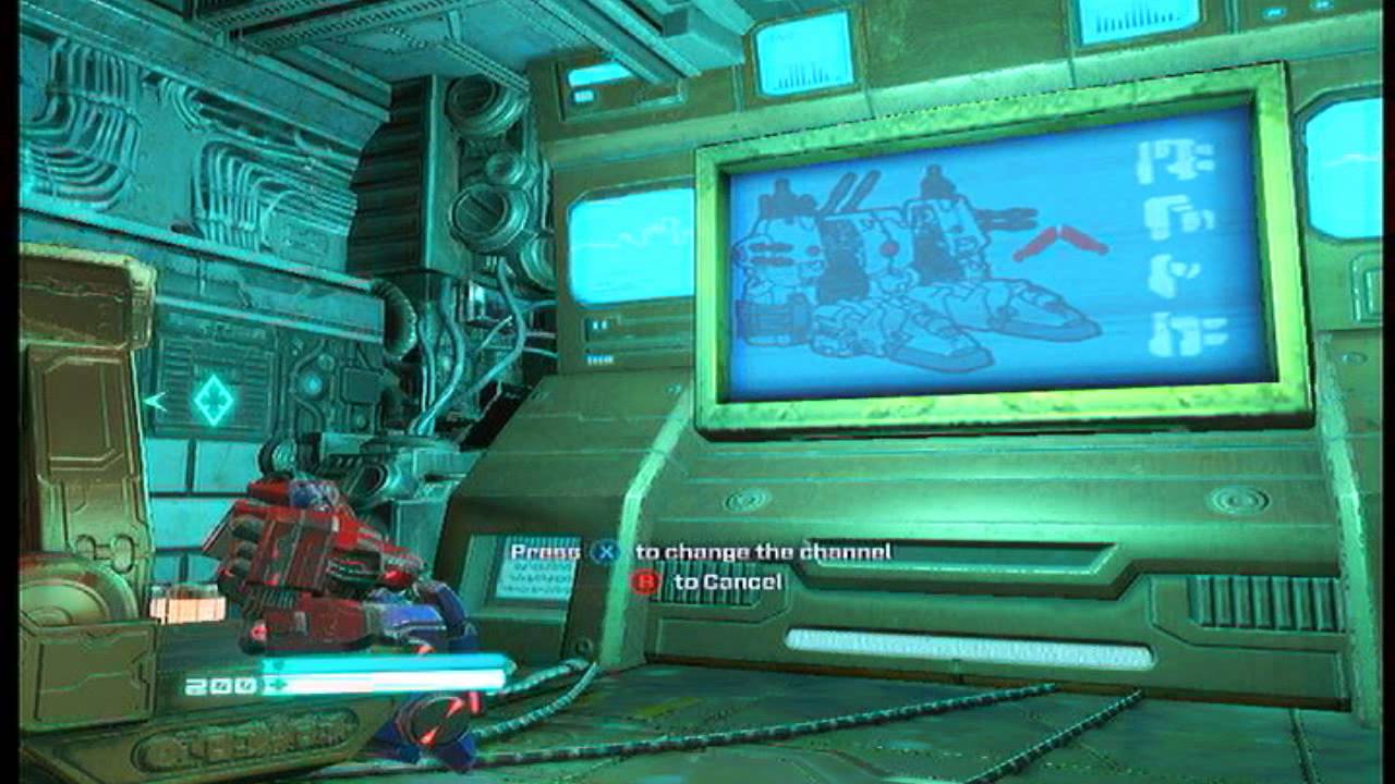 Transformers Fall of Cybertron Grimlock's room Easter egg. - YouTube
