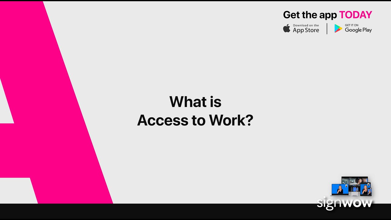 What is Access to Work? - YouTube