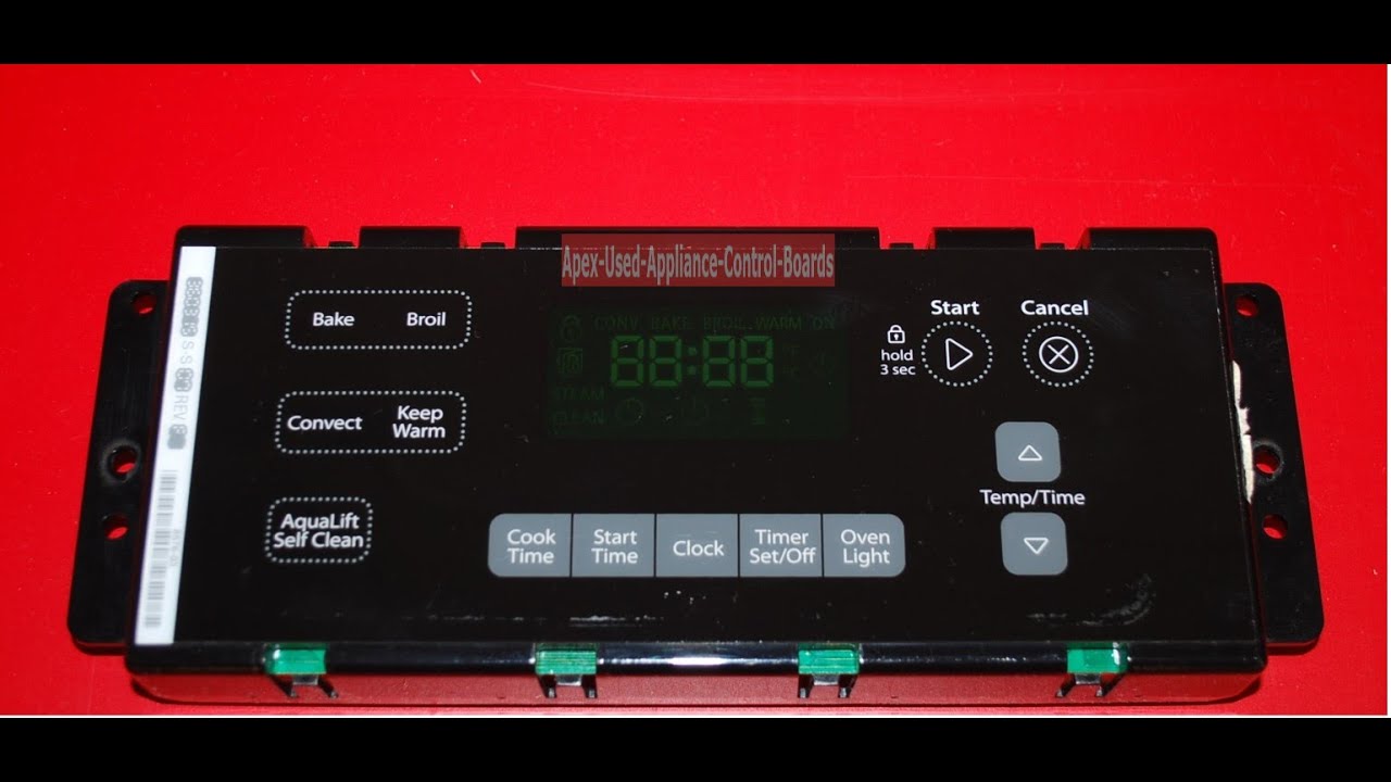 Affordable SOLUTION: Whirlpool Oven Electronic Control Board Part ...