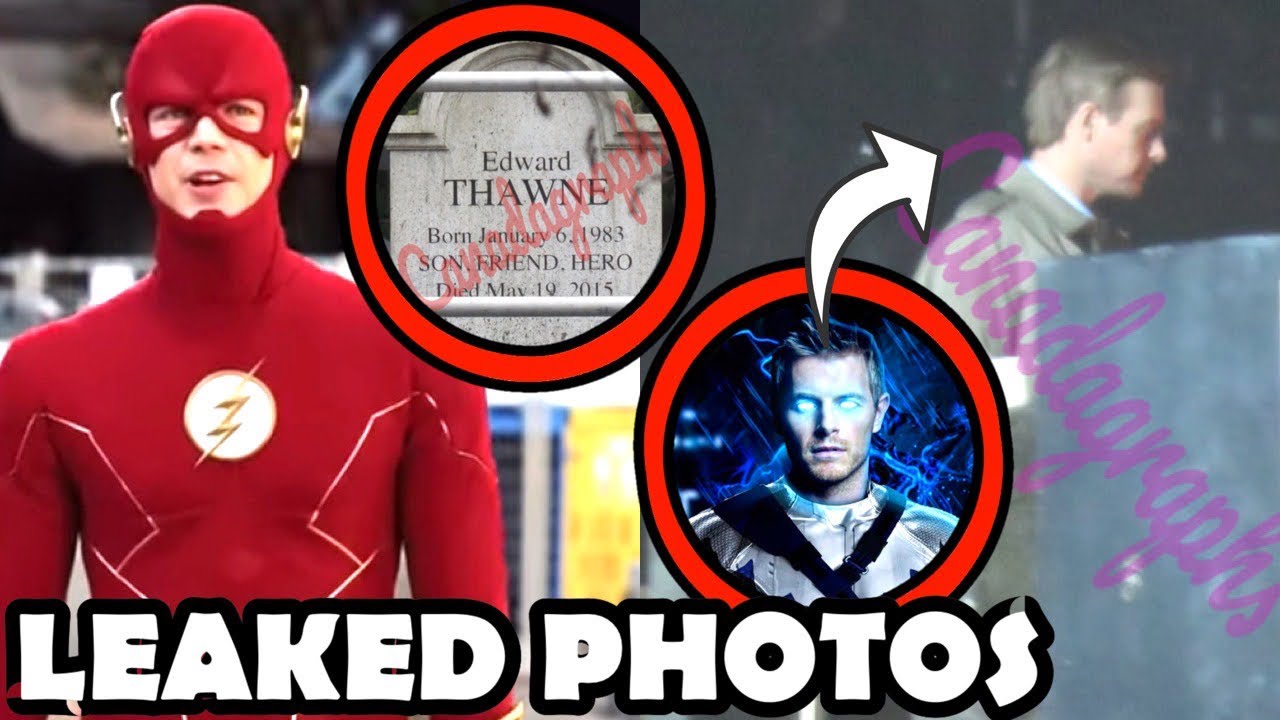 COBALT BLUE CONFIRMED!!? EDDIE THAWNE REVIVED!!? The Flash 9x11 Set ...