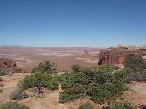 Candlestick Tower Overlook in Canyonlands National Park Panoramic View ...