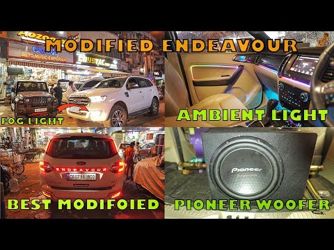 Best Modified Endeavour 💥 Endeavour Modification At Auto Music Emporium ...