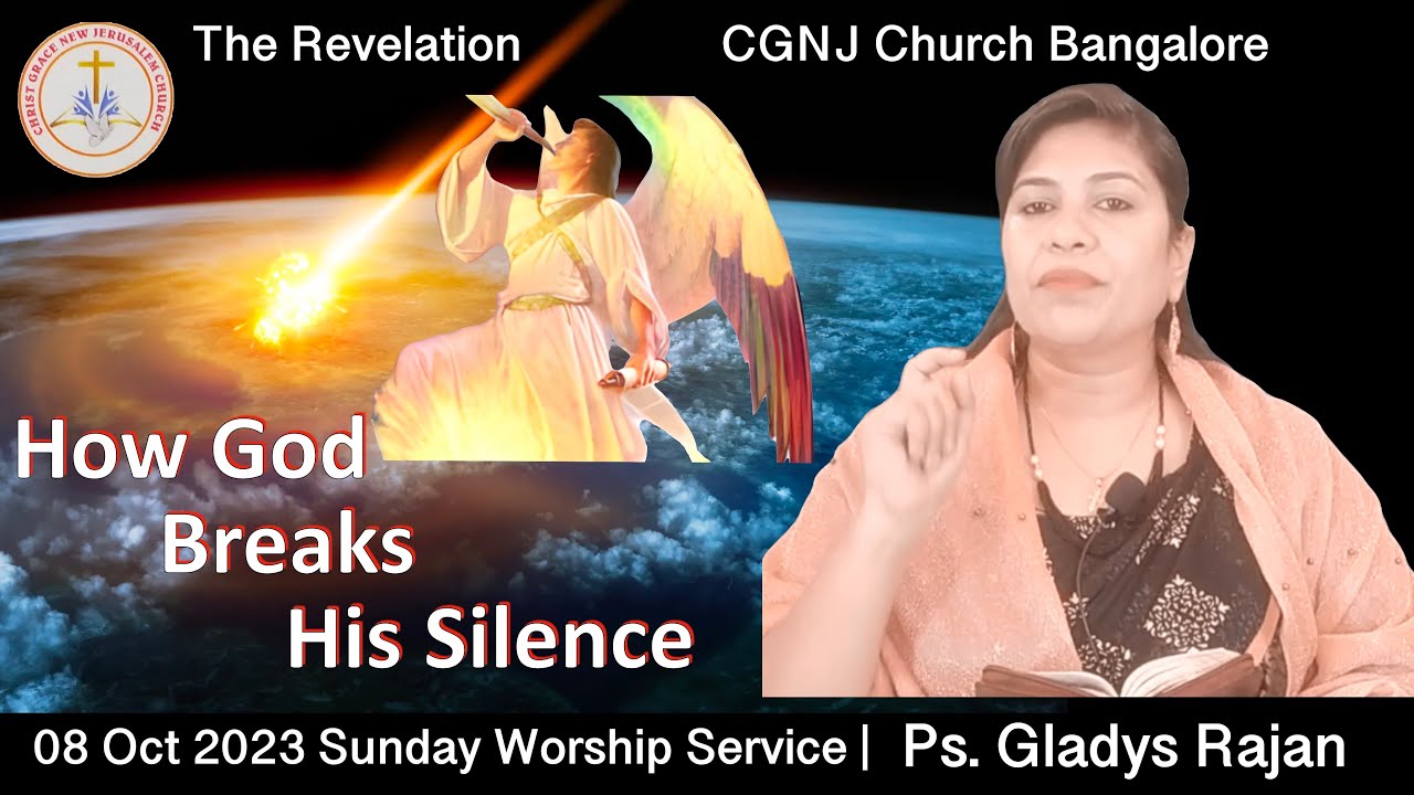 How God Breaks His Silence | 08 Oct 2023 | CGNJ Church | Sunday Worship ...