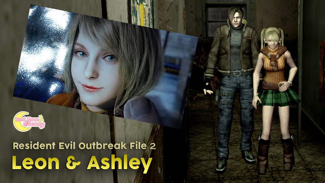 Resident Evil Outbreak File 2 - Leon & Ashley (Resident Evil 4 Remake ...