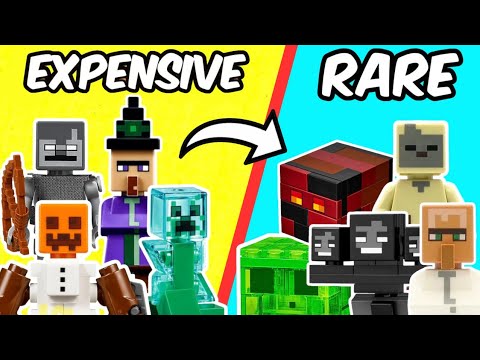Rare and Expensive LEGO Minecraft Minifigures You Might Own... - YouTube