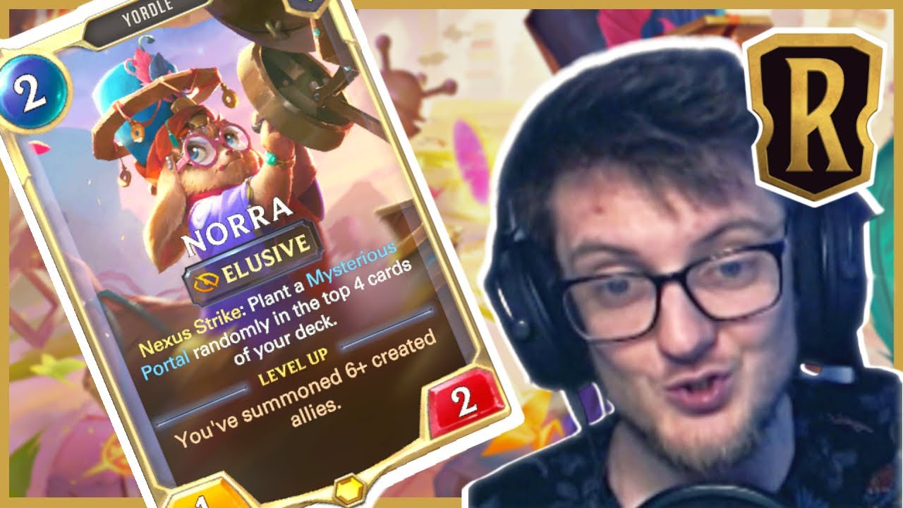 Norra reveal! LoR exclusive champion? | Legends of Runeterra - YouTube