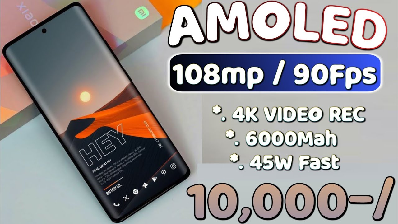 4K VIDEO+108mp | Top 5 Best 5g Phone Under 10,000 In August 2025 | Best ...