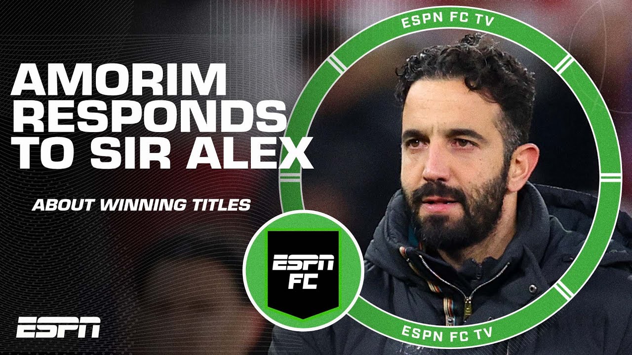 Amorim RESPONDS to Sir Alex! 👀 Will Man United be fighting for the ...