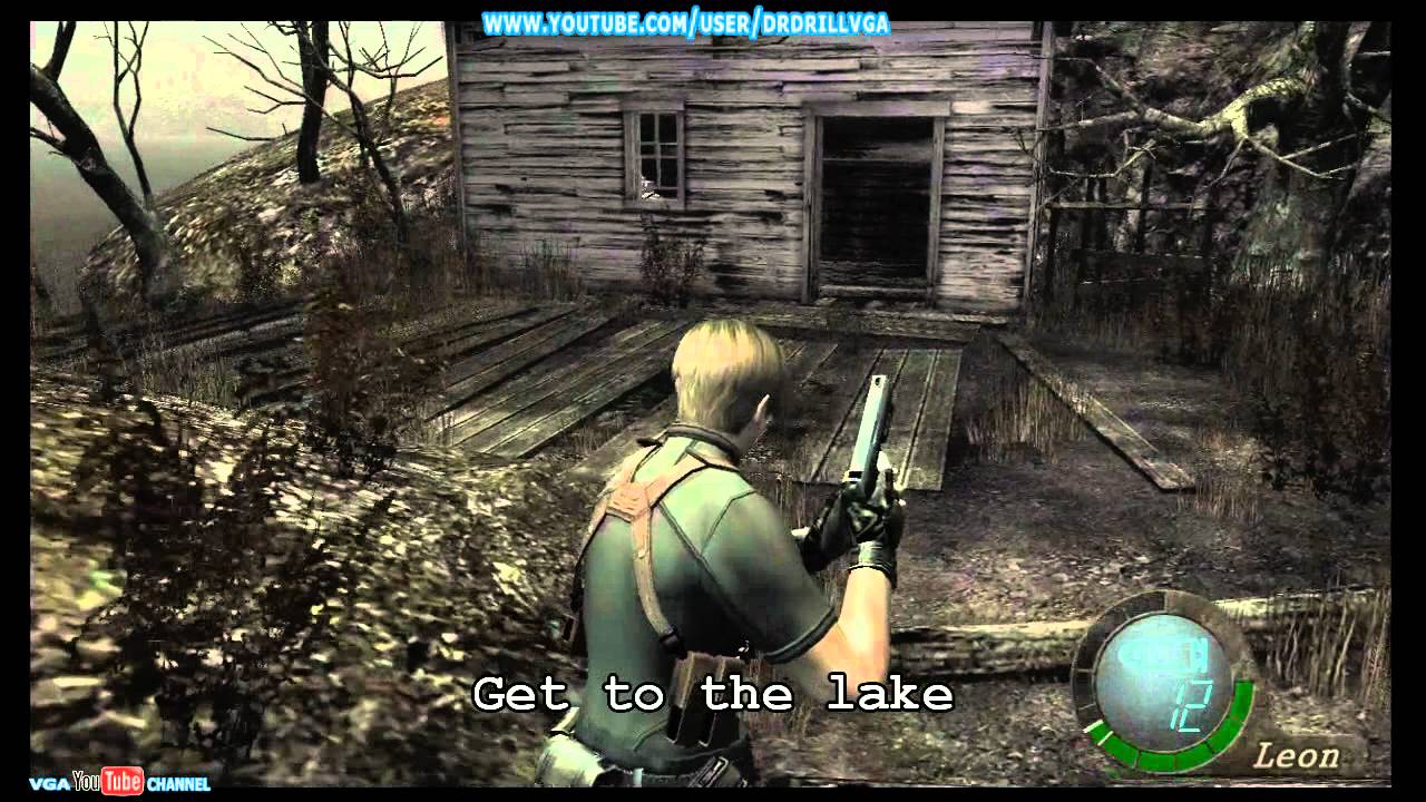 Resident Evil 4 HD Do Not Shoot The Water Achievement - YouTube
