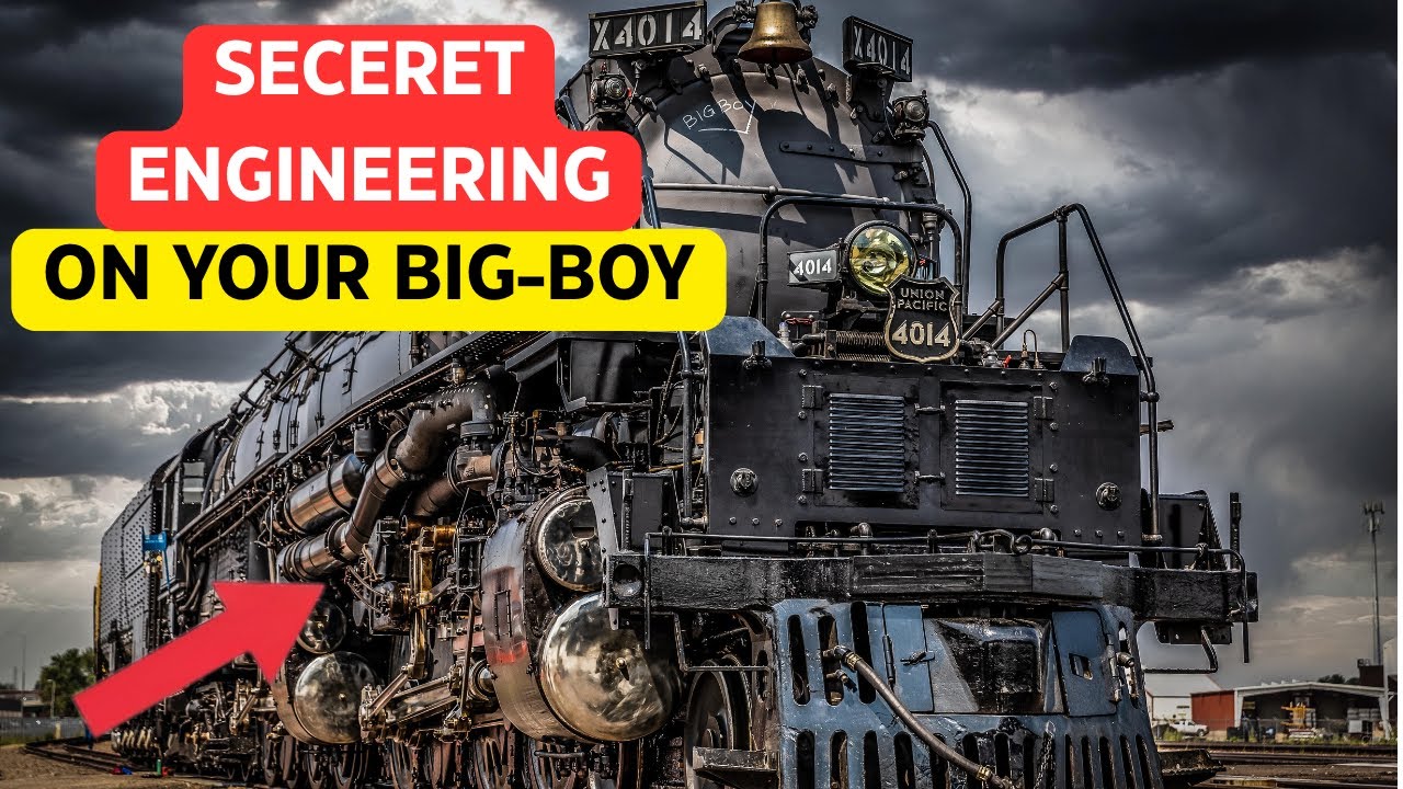 The Hidden Genius of the BIG BOY Locomotive - YouTube