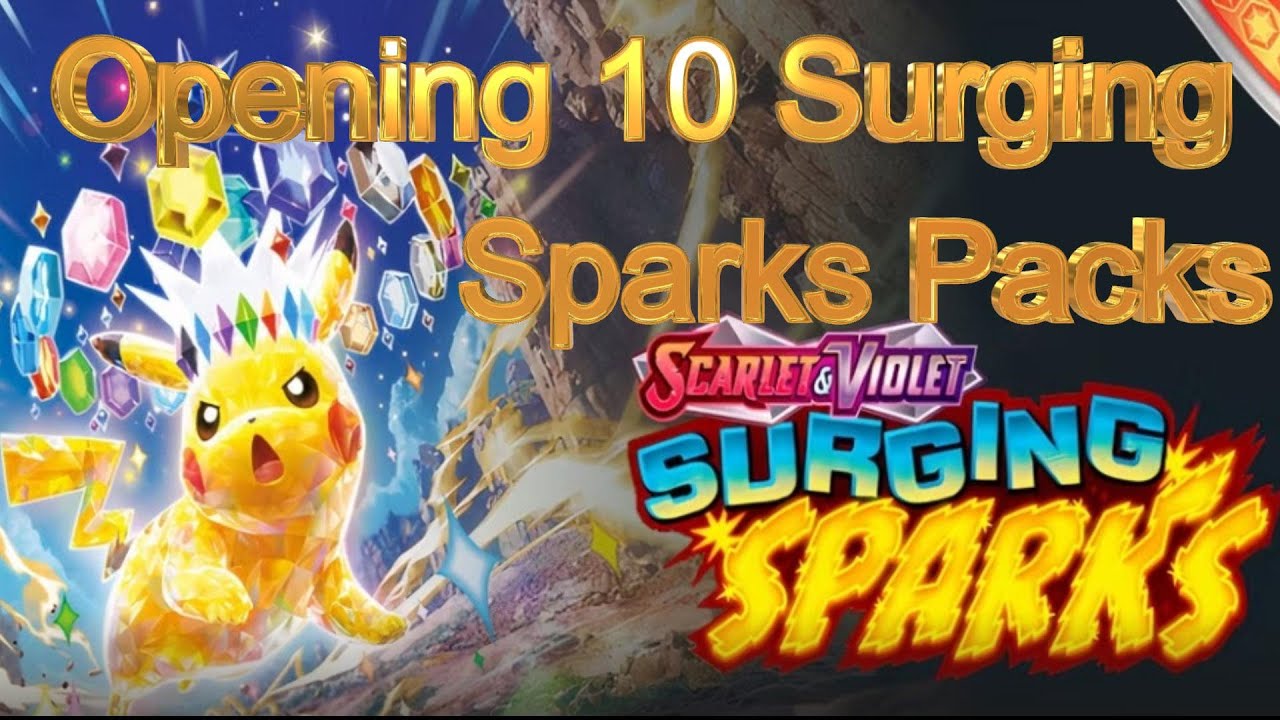 New Pokémon Surging Sparks - YouTube