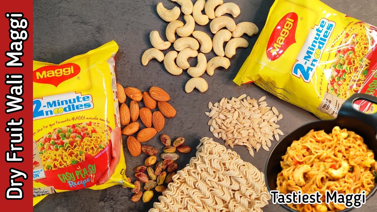 Tastiest Maggi Recipe | Kaju Badam Wali Maggi Recipe | Pahadon Wali ...