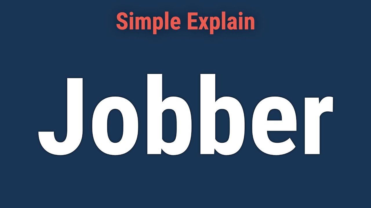 What Is a Jobber? - YouTube