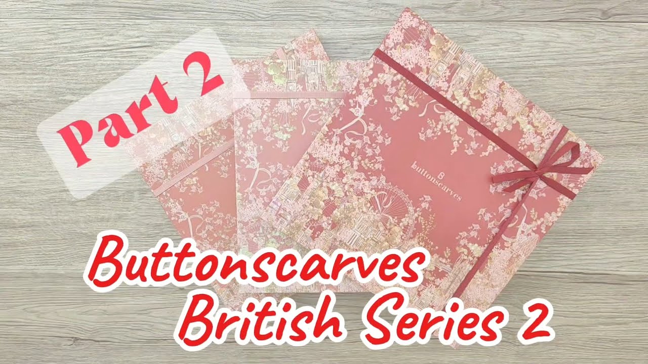 UNBOXING British Series 2 Buttonscarves - Phone Box, Rose, Crown (Part ...