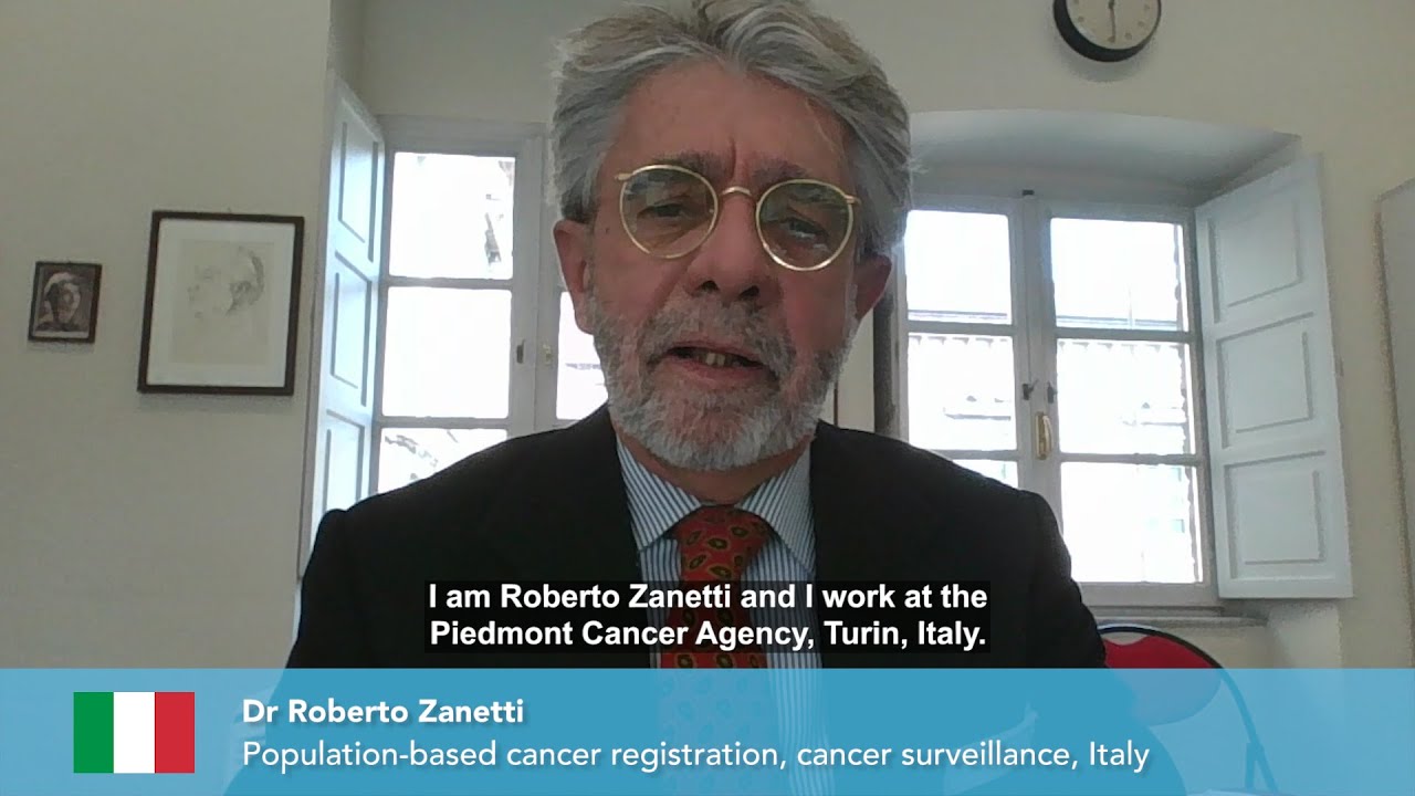 Dr Roberto Zanetti - Cancer registry in Italy - YouTube