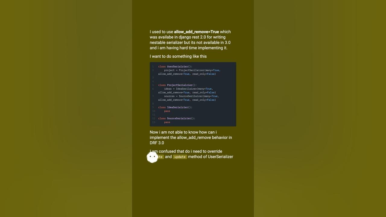 How can i bulk create in django rest serializer #shorts - YouTube