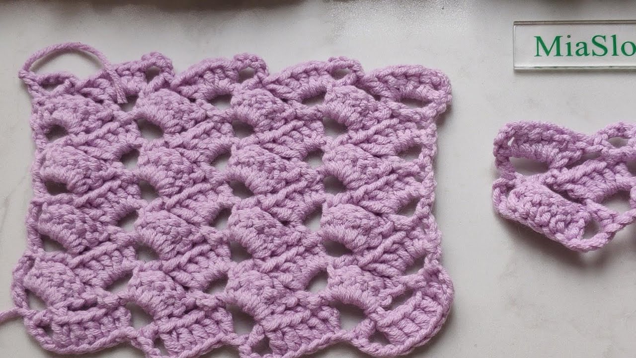 Irregular hollowed-out crochet pattern How-tos/Patterns/Tutorials - YouTube