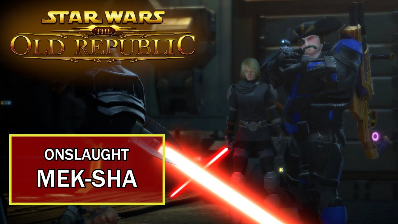 SWTOR: Onslaught - Mek-Sha - Dark Side Trooper | Saboteur - YouTube