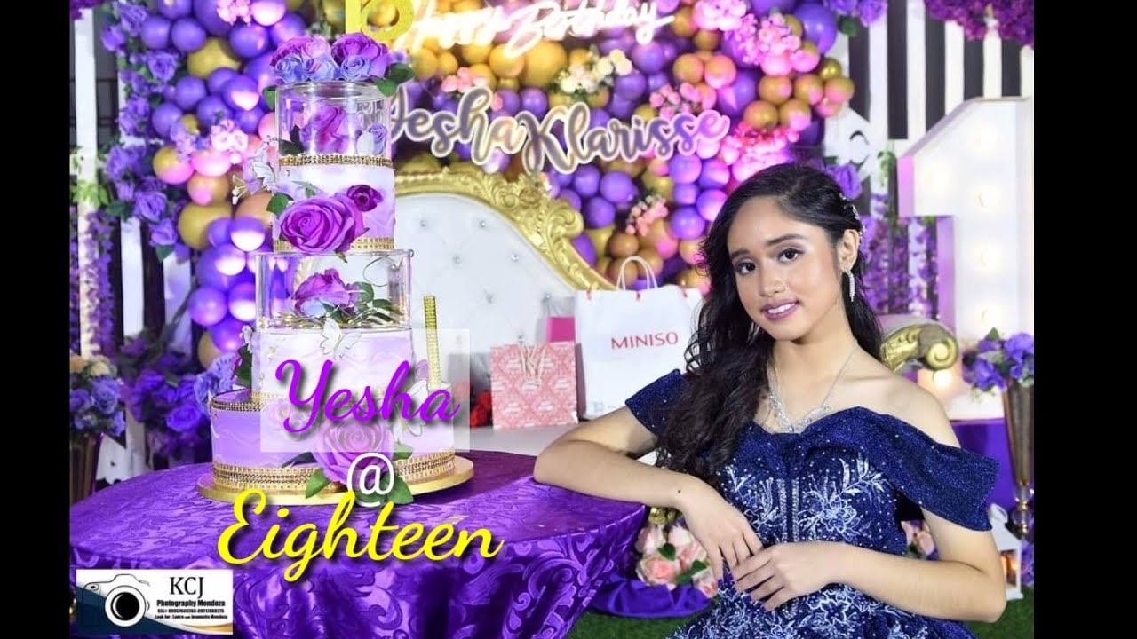 Yesha's 18th Birthday(debut party) Prt2 - YouTube